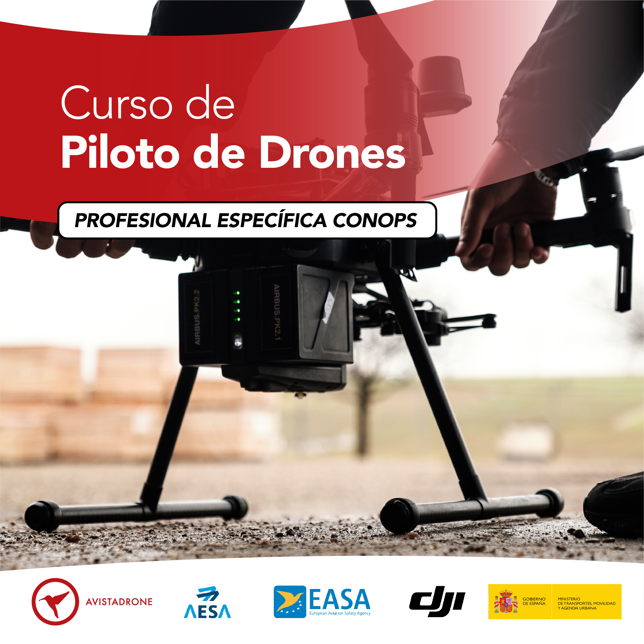 Curso Categoría Específica CONOPS (PRÓXIMAMENTE) - Avistadrone